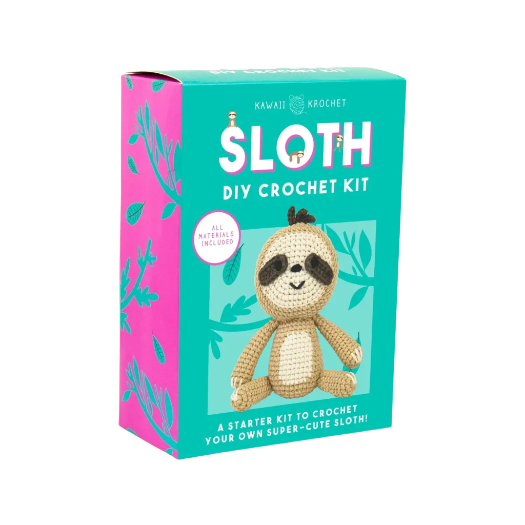 Cute Sloth DIY Kawaii Crochet Kit from Gift Republic – Urban General Store