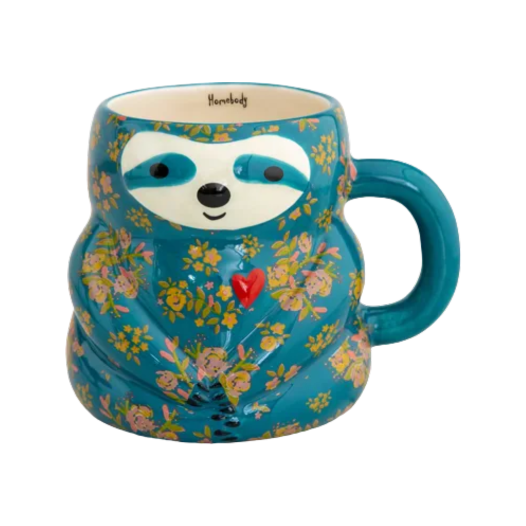 Sylvia Sloth Folk Mug from Natural Life – Urban General Store