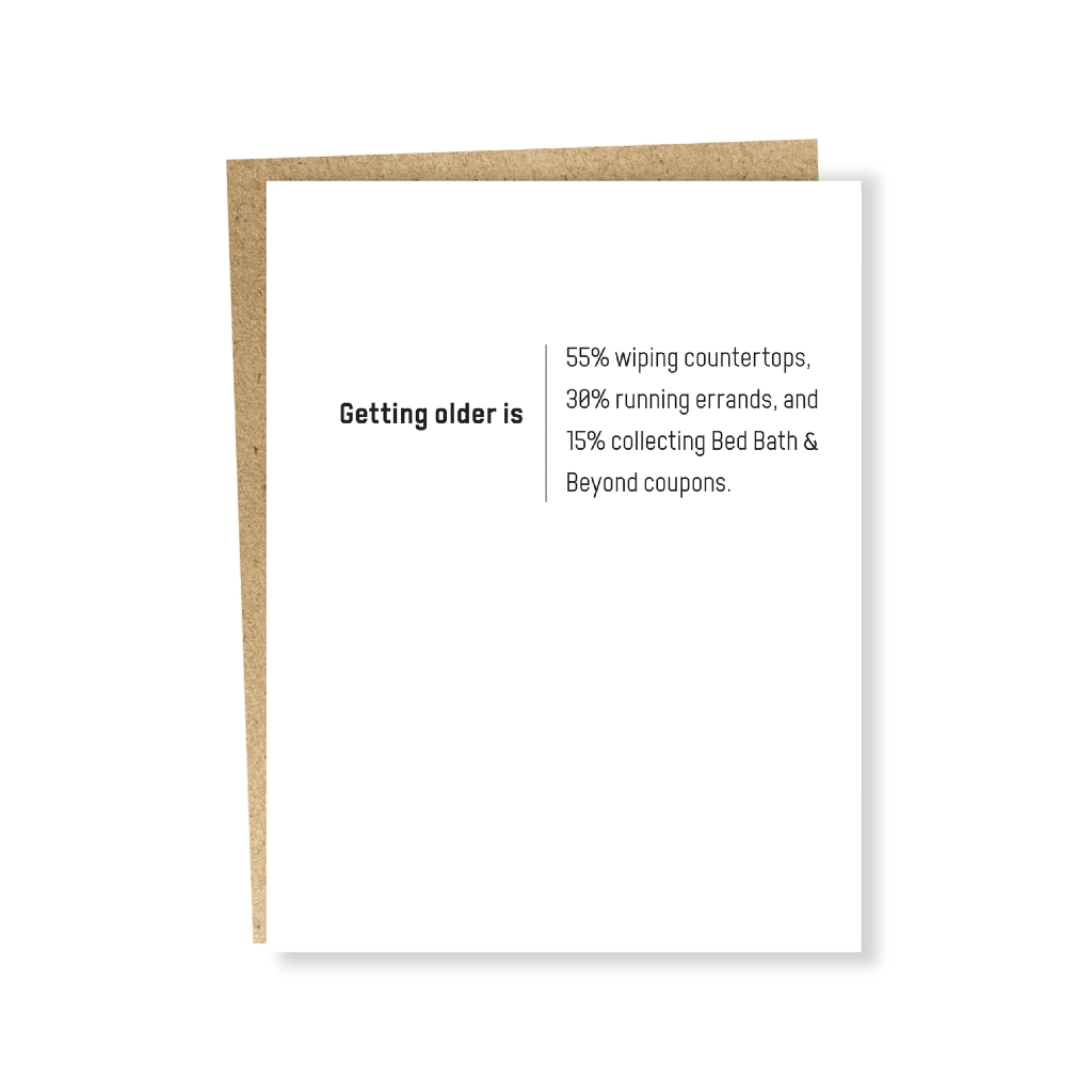 Countertops Birthday Card from Sapling Press – Urban General Store