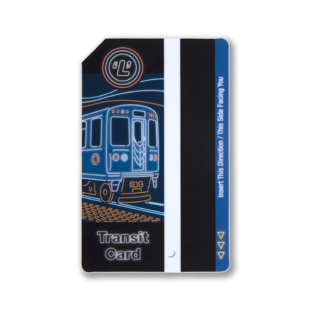 Chicago Transit Card Sticker from Transit Tees – Urban General Store