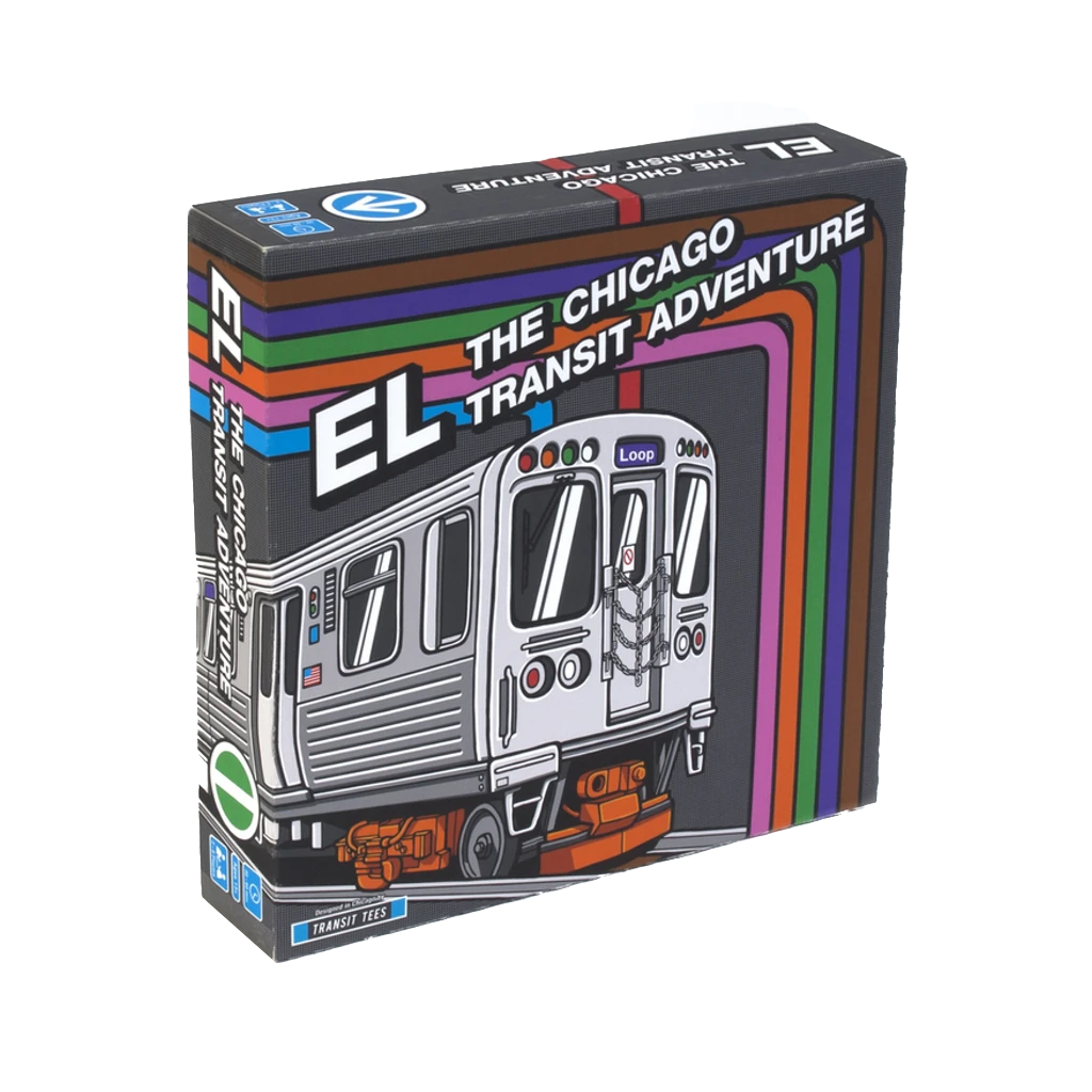 EL - The Chicago Transit Adventure Board Game from Transit Tees – Urban ...